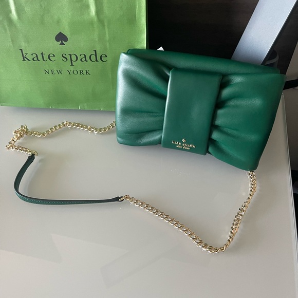 kate spade | Bags | Kate Spade Millie Bow Flap Leather Crossbody | Poshmark